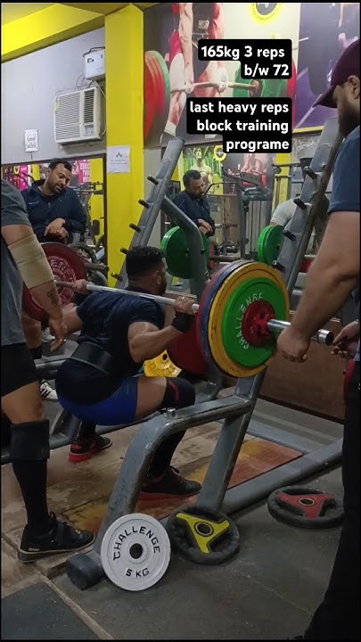 165kg 3 reps #bodybuilding #motivation #bollywood #sports #powerlifting #youtubeshorts #shorts ...