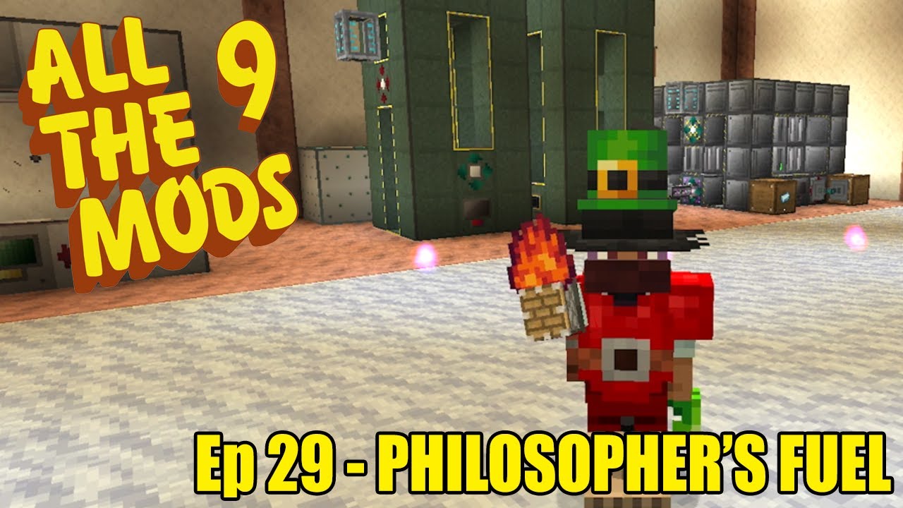All The Mods 9 - Ep29 - Philosopher's Fuel, Extreme Reactors ...