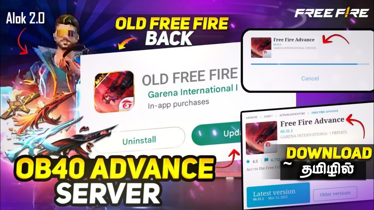 Ob40 Update Confirm Date Freefire | Advance server registration ...