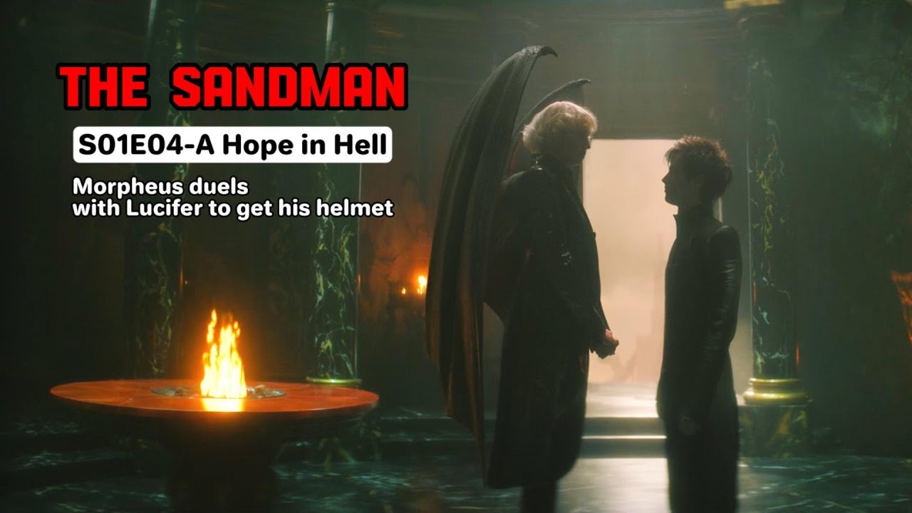 The Sandman S1: Morpheus vs. Lucifer - A Battle for the Helm - YouTube