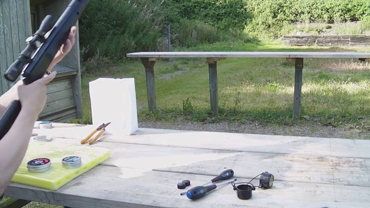 Exploding .177 airrifel pellets - YouTube