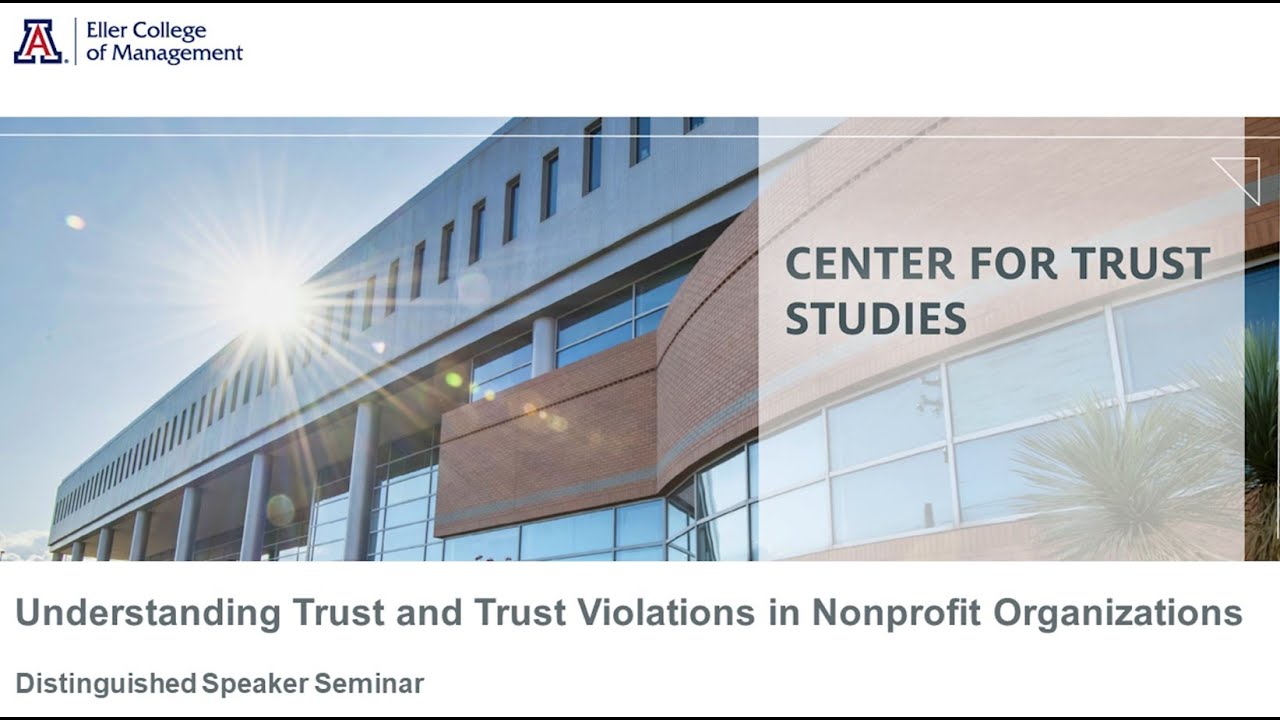 Nicole Gillespie : Distinguished Speaker Seminar Center for Trust ...