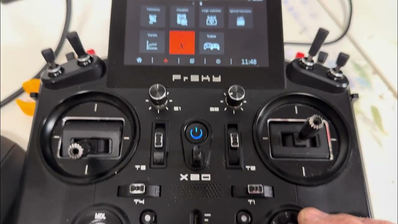 Rotorflight in-flight PID adjustments with Ethos - YouTube