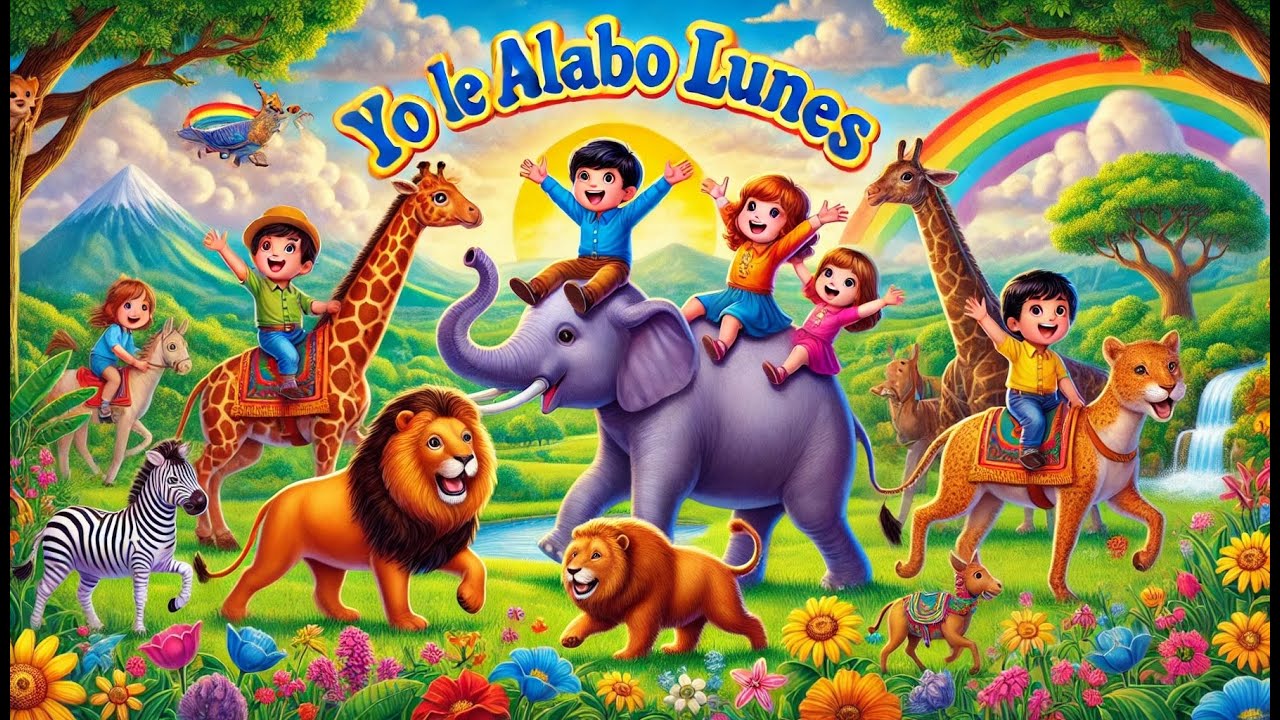 Yo Le Alabo Lunes - Corito Infantil Cristiano con Alegría para Niños ...
