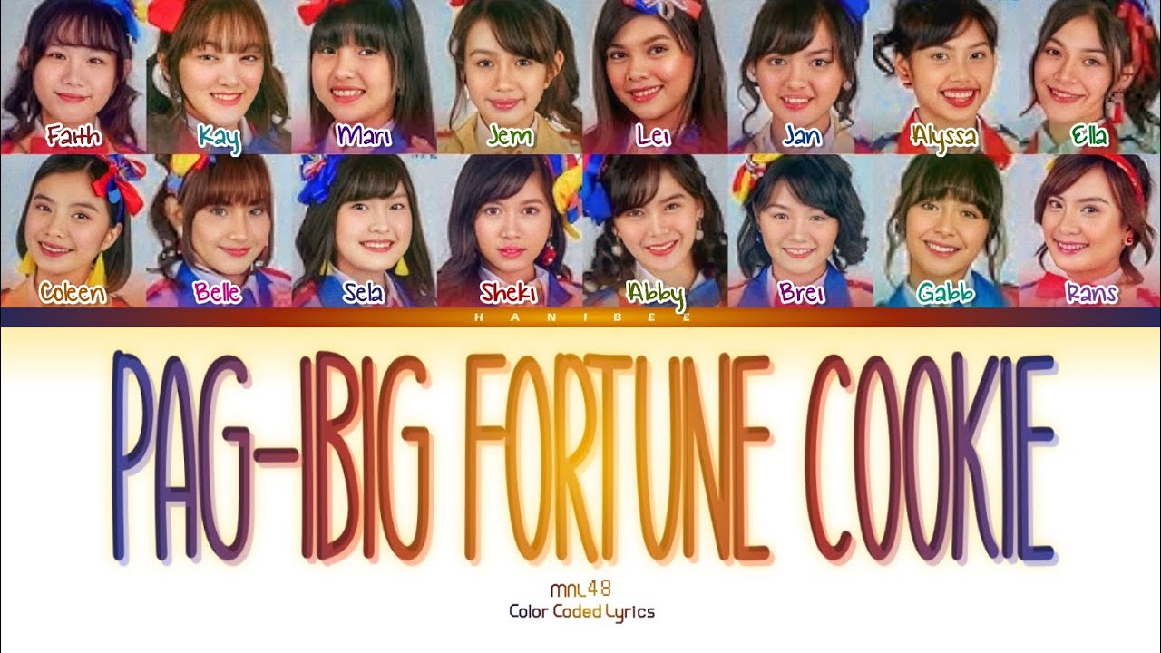 MNL48 Pag-ibig Fortune Cookie Lyrics | Color Coded Lyrics - YouTube