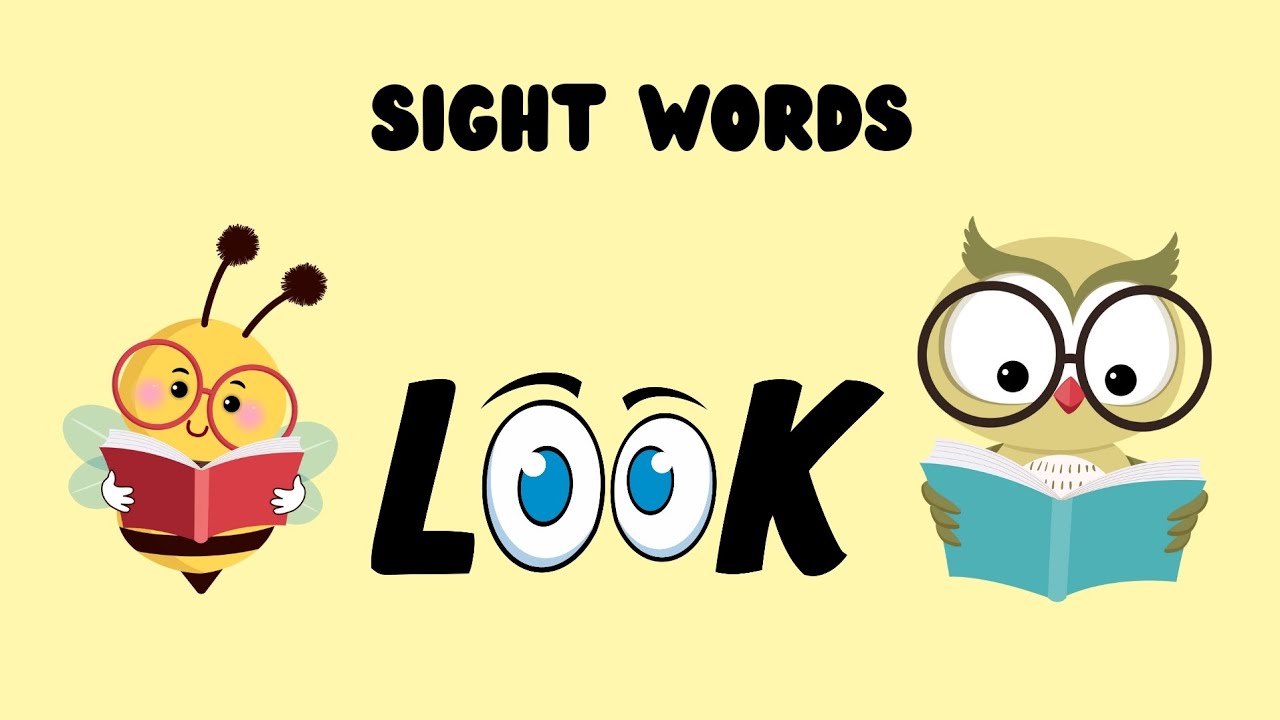 Reading Made Fun: 'Look' Sight Word Song and Lesson - YouTube