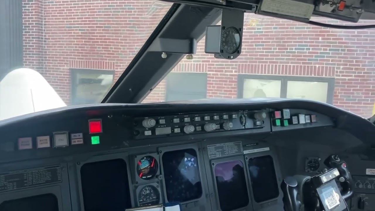 CRJ Fire Detection System Test - YouTube