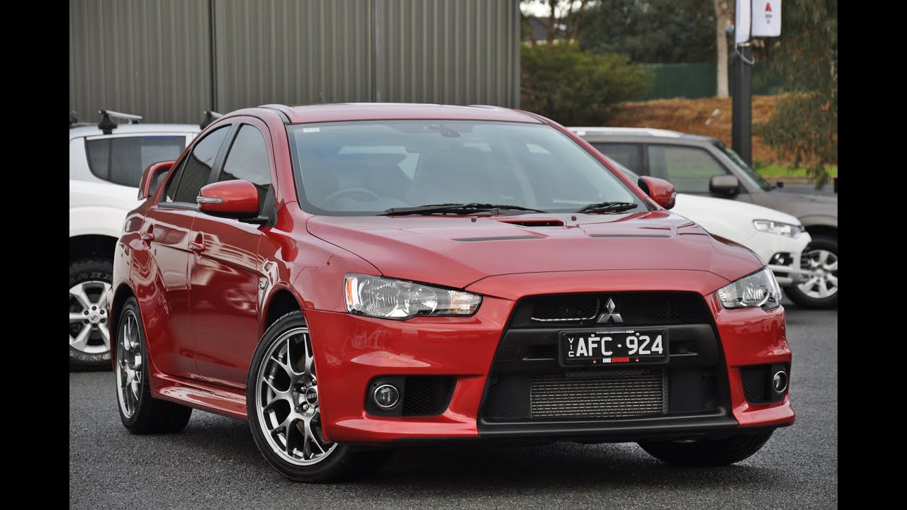 2015 Mitsubishi Lancer Evo X Sedan Review - YouTube