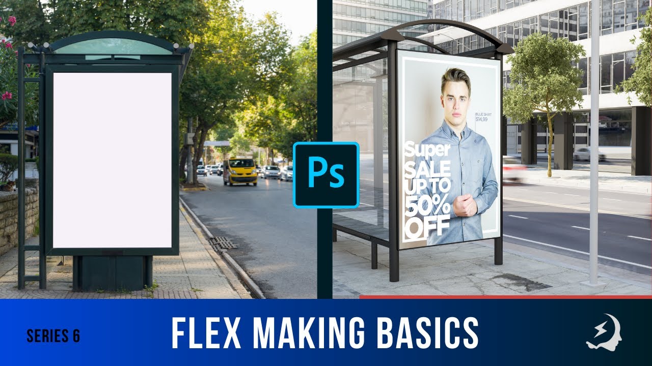 Photoshop–how to make flex??? - YouTube