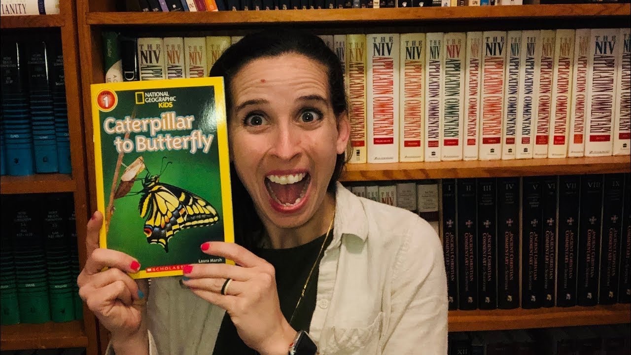 Mrs. Miller reads National Geographic ”Caterpillar to Butterfly” by ...