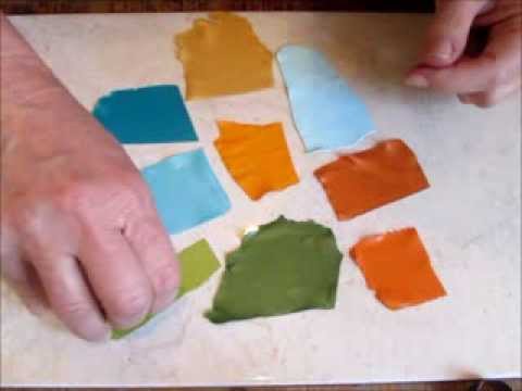 Polymer clay tutorial beads and pendants using fimo, polymer clay - YouTube