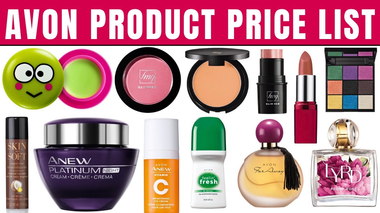Avon Product Price List 2024 | Skin of Soft, Deodorant, Makeup, Lotion ...