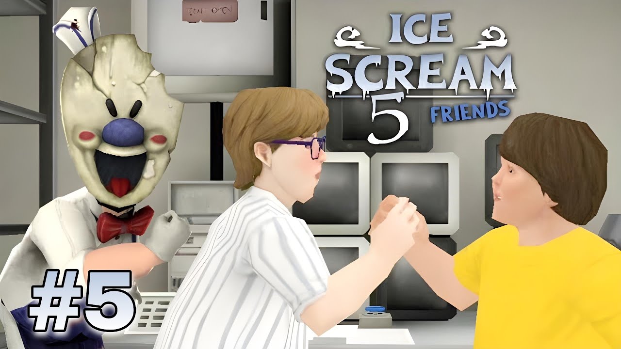Ice Scream 5 Unleashed: JAARGAMINGYT Confronts Frozen Nightmares in ...