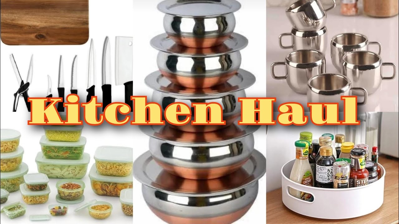 Kitchen Product Haul - YouTube