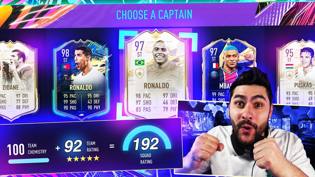 DRAFT INTERGALACTIC DE 192 CU R9, TOTS MBAPPE & RONALDO!! CEL MAI ...