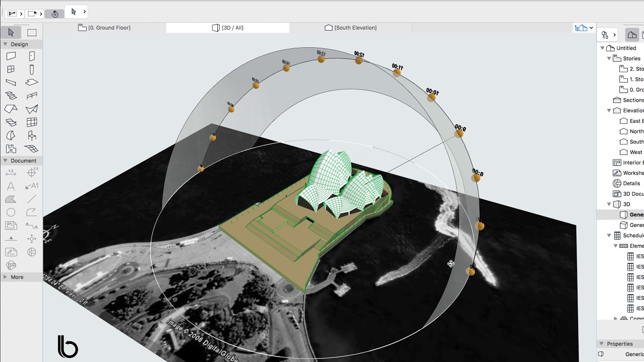 BB SUN path tool for ARCHICAD - Sydney - YouTube