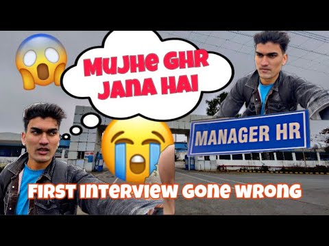 First Interview of my life 😱😱| interview m hua popat😭😭😭 - YouTube