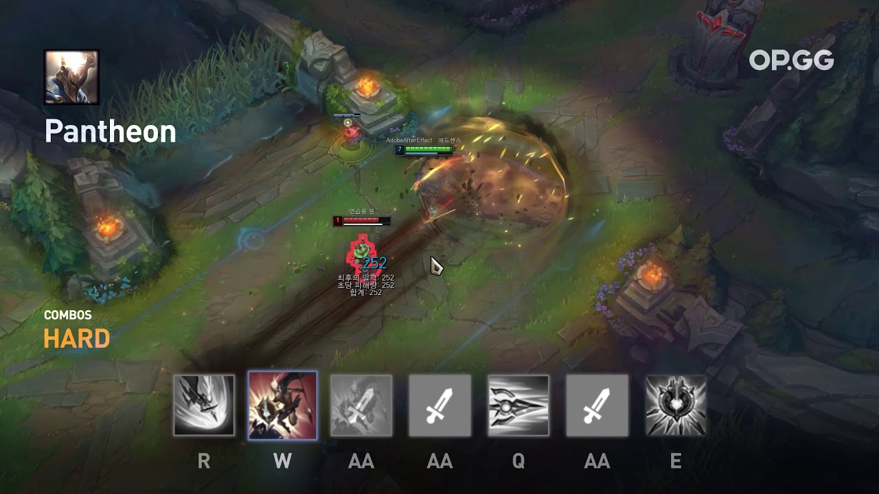 Pantheon Ult Combo - YouTube