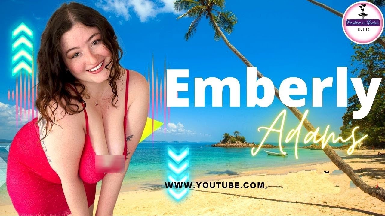 Emberly Adams Biography | Wiki| Age | Curvy Plus Size Model | Net Worth | - YouTube