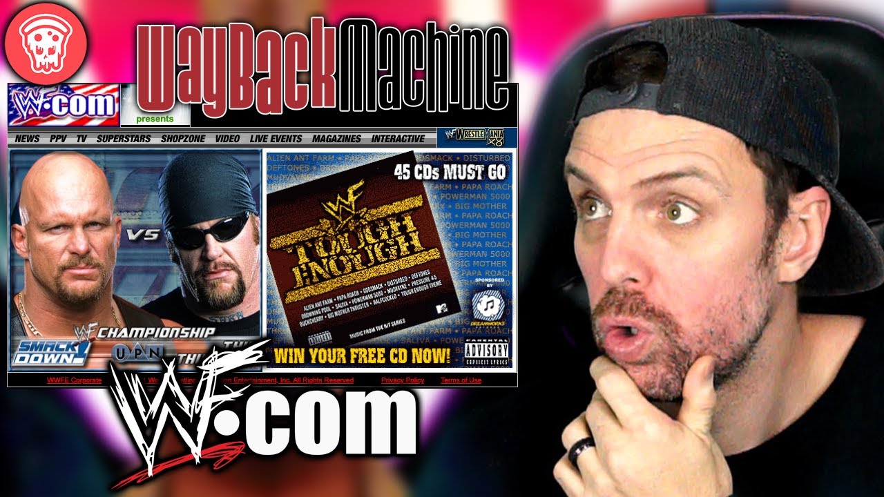 A Look Back at the Old WWF.com Website - YouTube