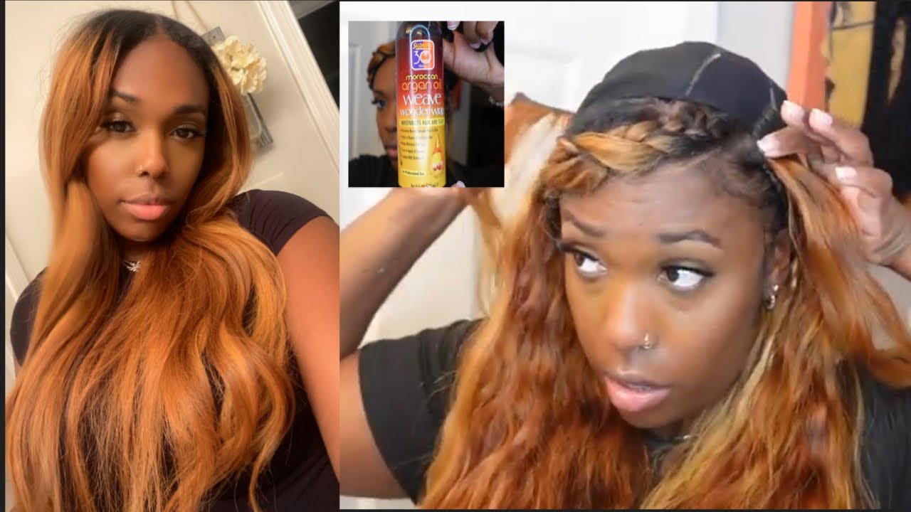 HOW TO: QUICKWEAVE W/ LEAVEOUT on natural hair: Very Detailed BEGINNER ...