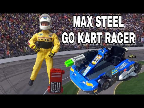 Max Steel Go Kart Racer - YouTube