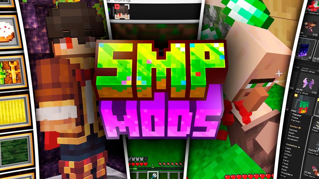 44 SMP MODS for Survival Play on Minecraft 1.20 Server with friends ...