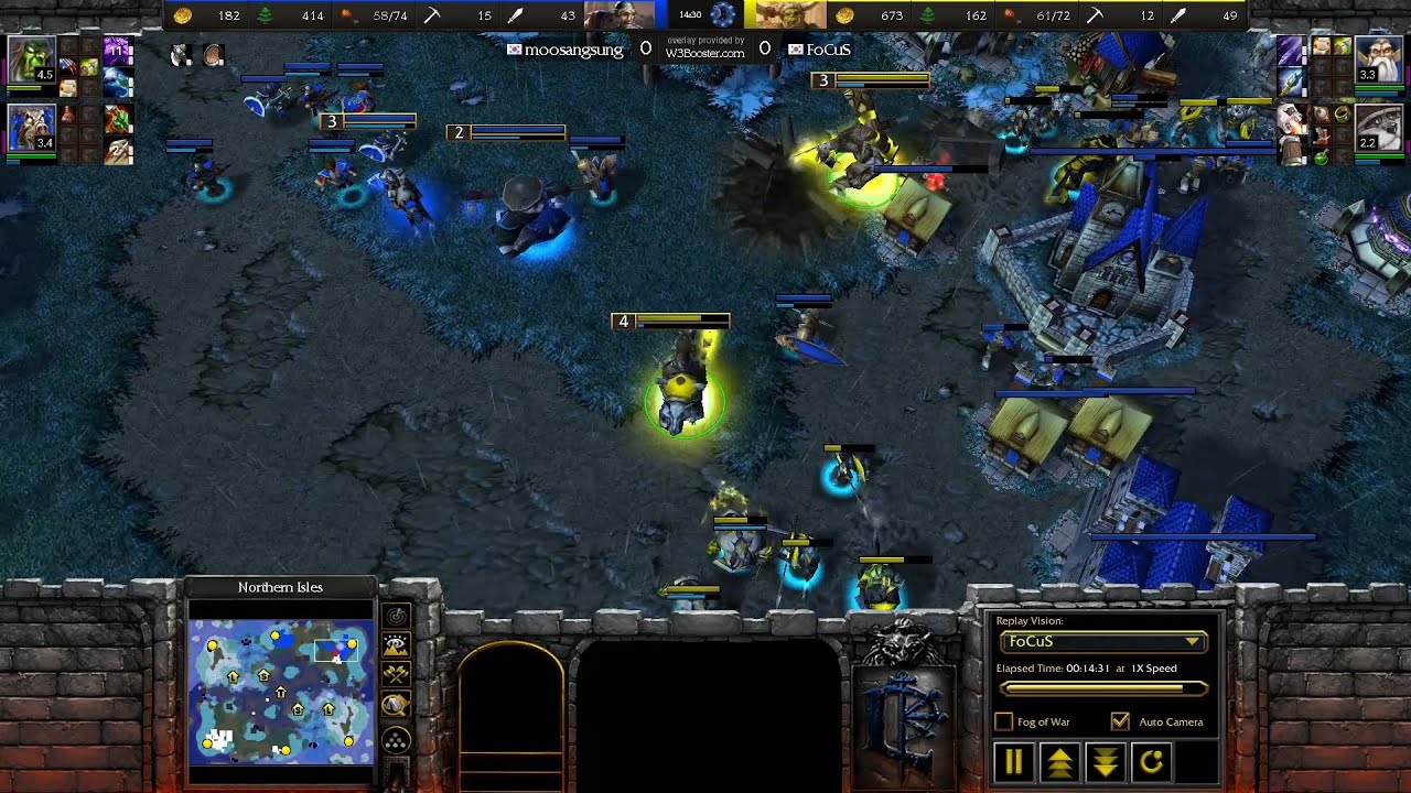 Warcraft III Super TeD Cup 1 2023 Dec23 Sok(H) V FoCuS(O) Game 3 MAPS ...