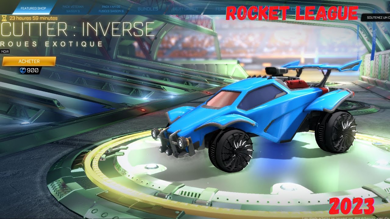 *NEW* CUTTER AUTO BOUTIQUE 23 FEVRIER 2023 ROCKET LEAGUE ITEM SHOP ...