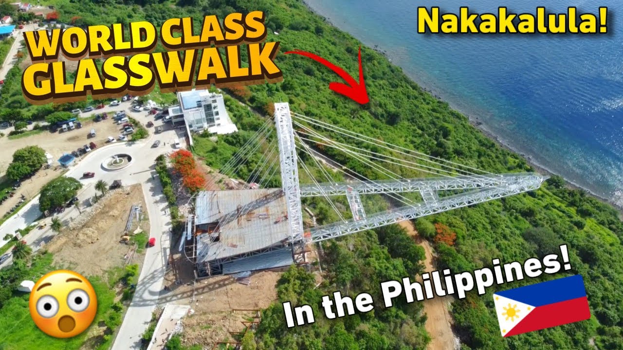 WOW ! DADAYUHIN ITO ! MERON NA SA PINAS ! FIRST EVER GIANT GLASSWALK sa ...