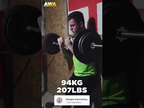 🇬🇪 Irakli Zirakashvili 🇬🇪 110 kg Strict Bicep Curl - Almost World Record - YouTube