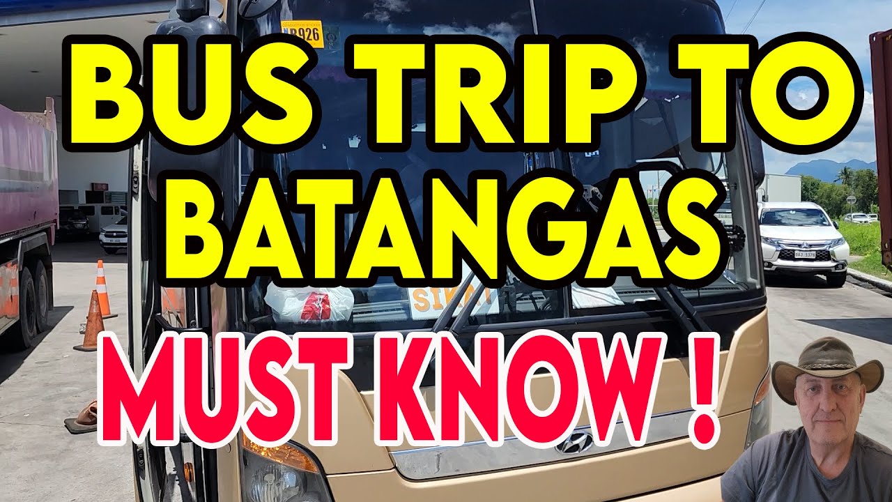 Journey to Batangas: SIKAT Bus Trip from Manila to Batangas Port - YouTube