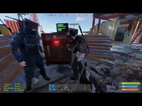 HV Rocket vs Heavy Armor set - Rust goblin scientists - YouTube