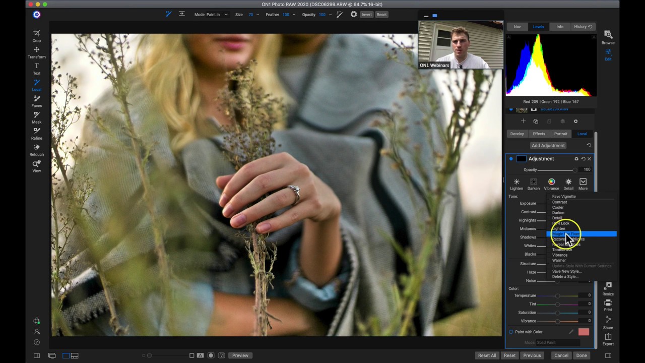 The Basics of Dodging and Burning in Photo RAW - YouTube