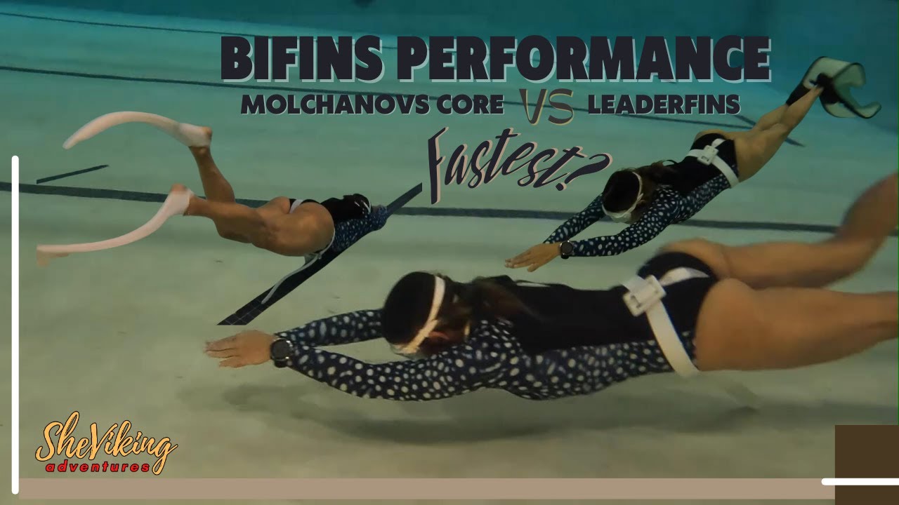 FREEDIVING PRACTICE | MOLCHANOVS CORE Vs LEADERFIN ICE ~ SUPRISING ...