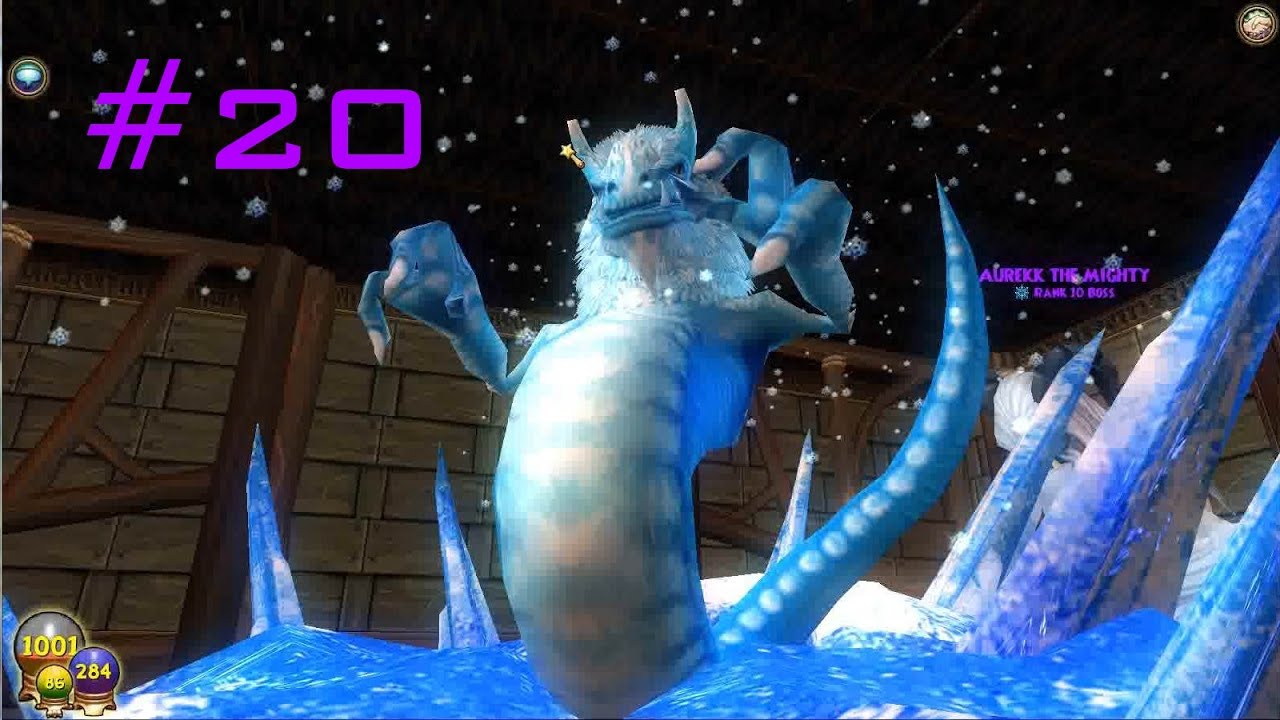 Wizard 101 Grizzleheim part 20 - ALL THE ICE BOSSES - YouTube
