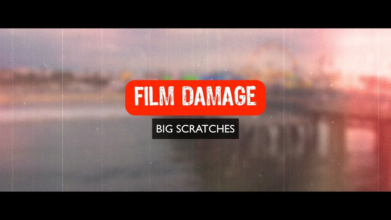 DIY Film Damage - Big Scratches - YouTube