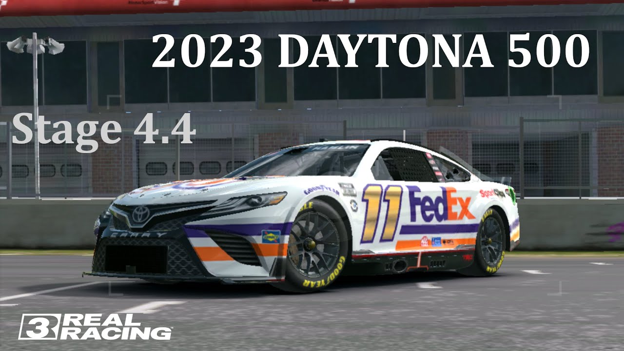 Real Racing 3 · 2023 Daytona 500 · Stage 4.4 · Nascar · Daytona ...