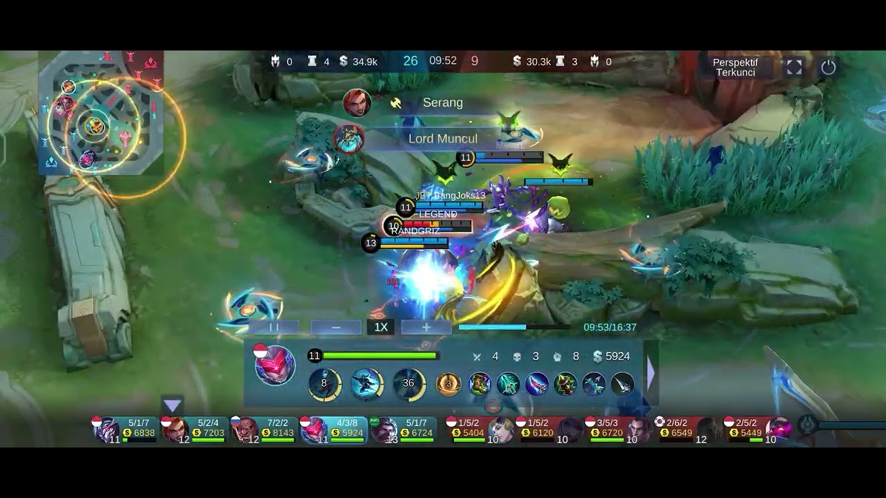 Gameplay Saber roam #mobilelegends #mlbb - YouTube