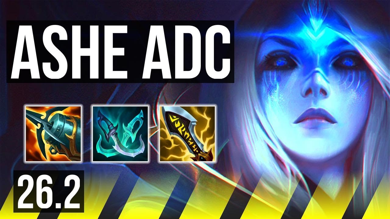 ASHE & Braum vs JINX & Nautilus (ADC) | Good KDA: 12/1/6 | KR Master ...