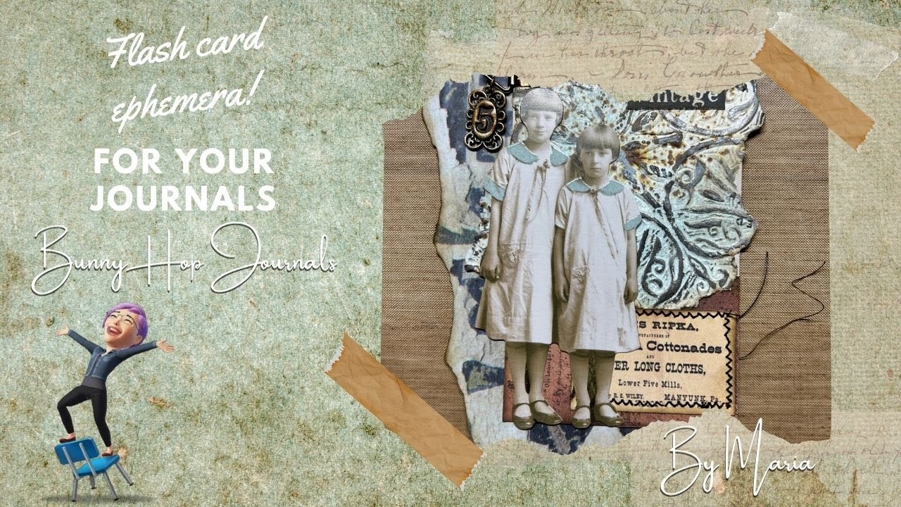 FLASH CARD EPHEMERA FOR YOUR JOURNALS - YouTube