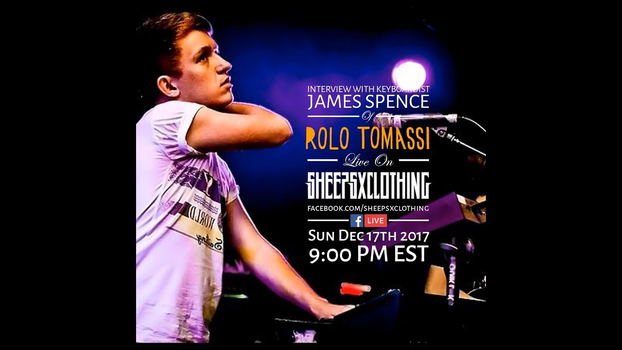 E56: Live Interview with James of Rolo Tomassi - YouTube