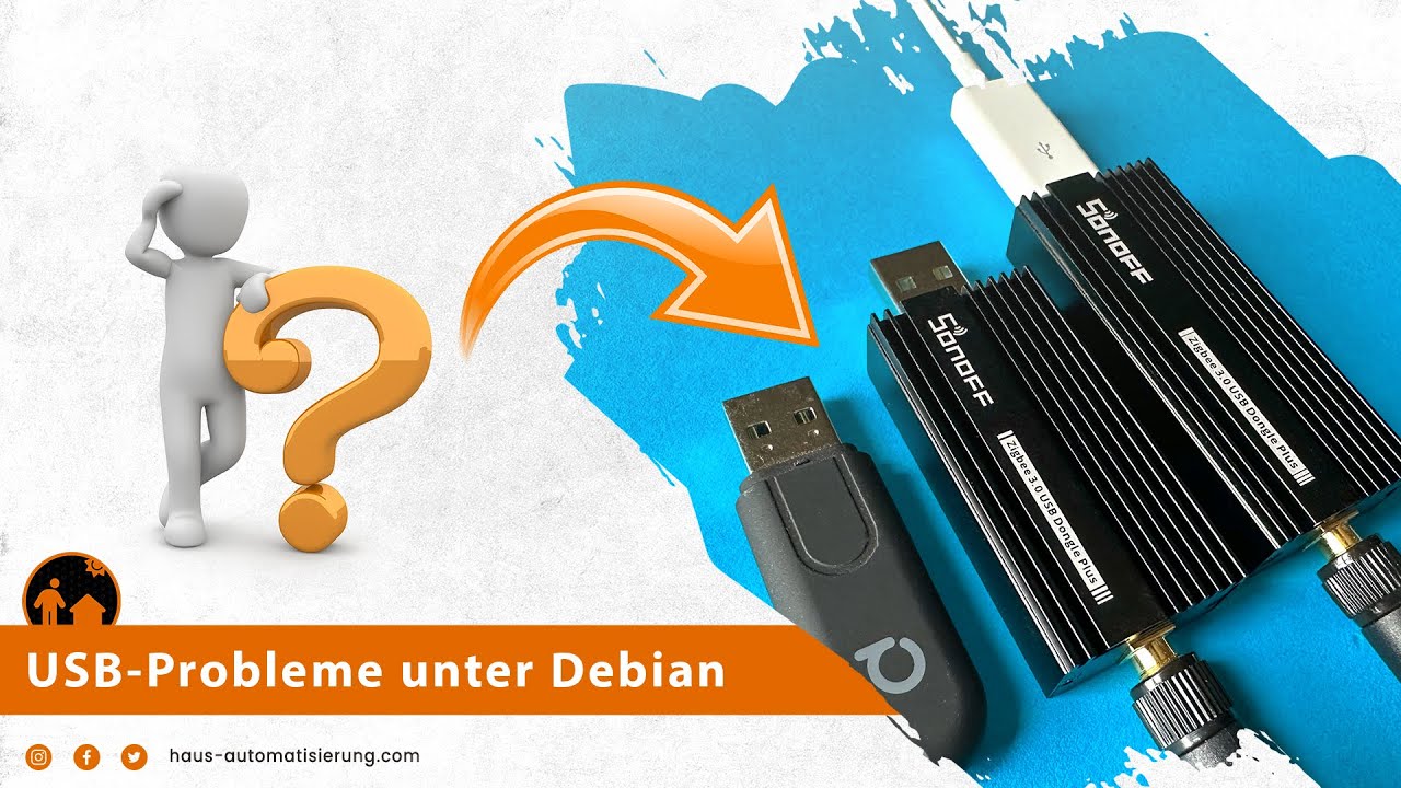 USB-Geräte werden unter Debian nicht mehr erkannt (udev) - YouTube