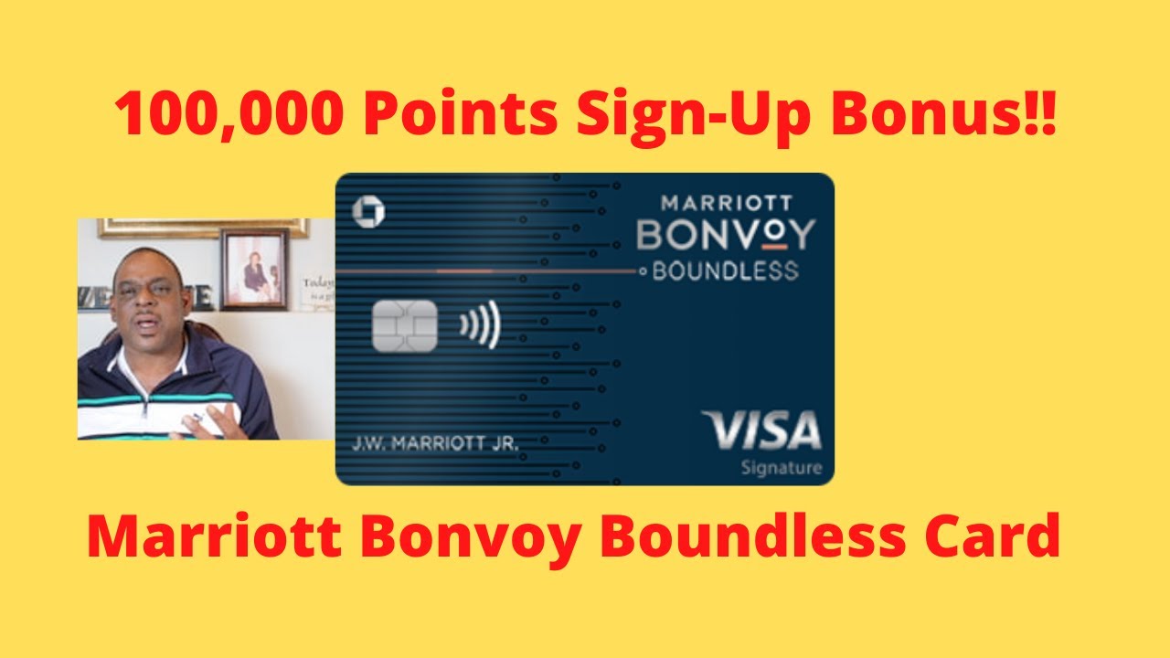 Marriott Bonvoy Boundless Card - New 100,000 Points Sign-up Bonus ...
