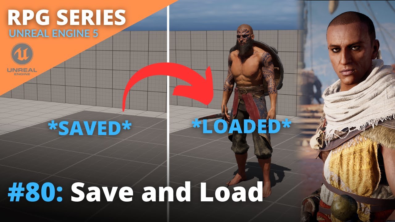 Unreal Engine 5 Rpg Tutorial Series 80 Save And Load Youtube 8446
