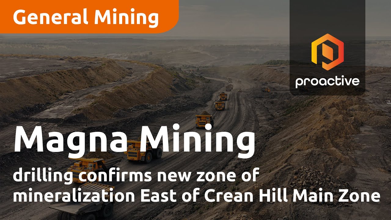 Magna Mining drilling confirms new zone of mineralization east of Crean Hill Main Zone - YouTube