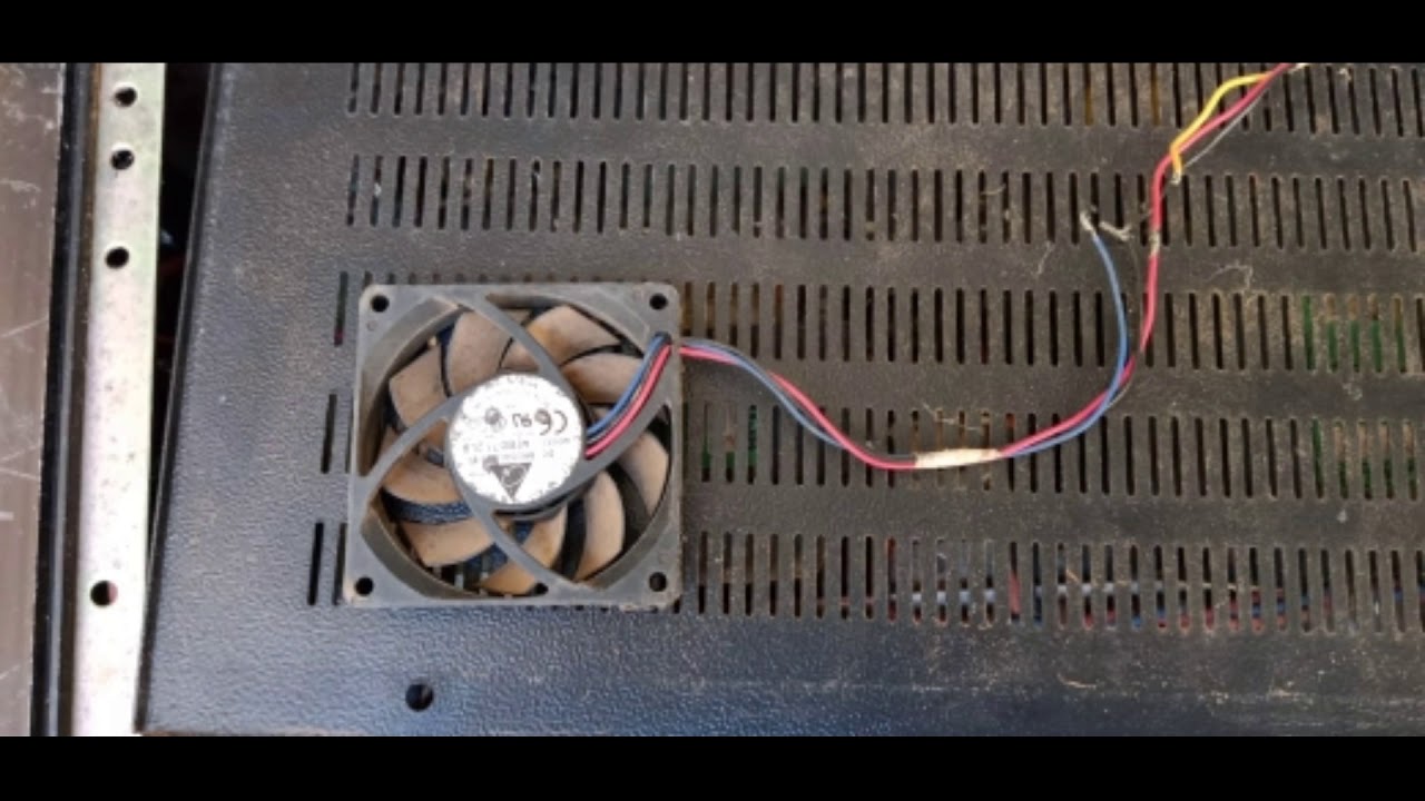 How to fix fan in 250 watt amplifier and 300watt amplifier - YouTube