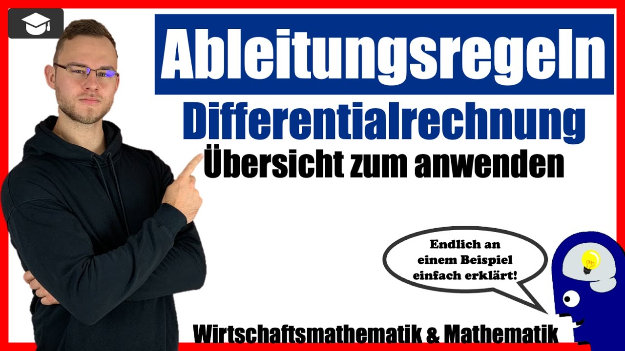 Ableiten Regeln - Alle Ableitungsregeln Differentialrechnung [Übersicht ...