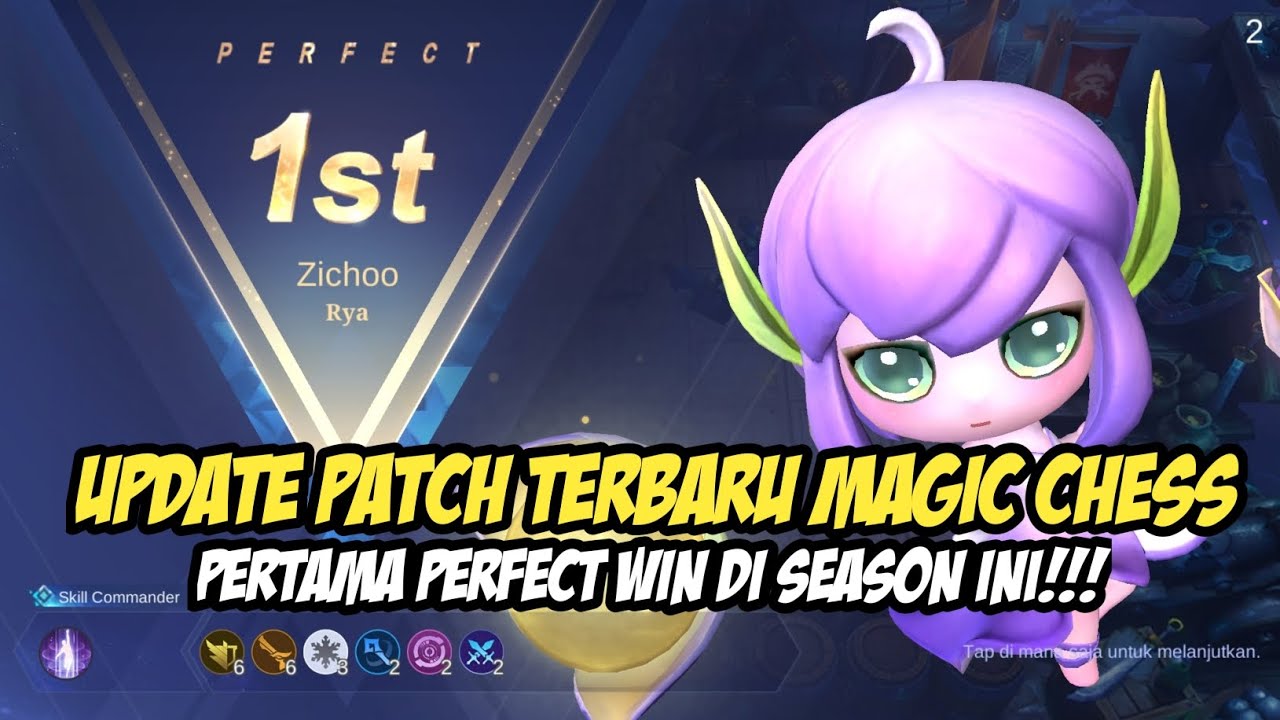 RYA SKILL 1 | META SABER & GUNNERS AUTO PERFECT WIN | MAGIC CHESS ...