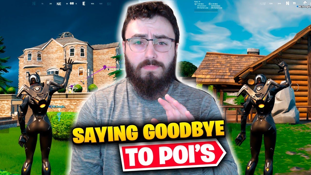 Saying Goodbye FOREVER to Every POI & Landmark in OG Fortnite (Chapter ...